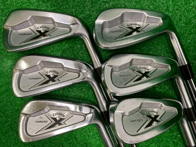 キャロウェイ X FORGED CB アイアン 6本セット 5-9 P 中古ゴルフクラブ